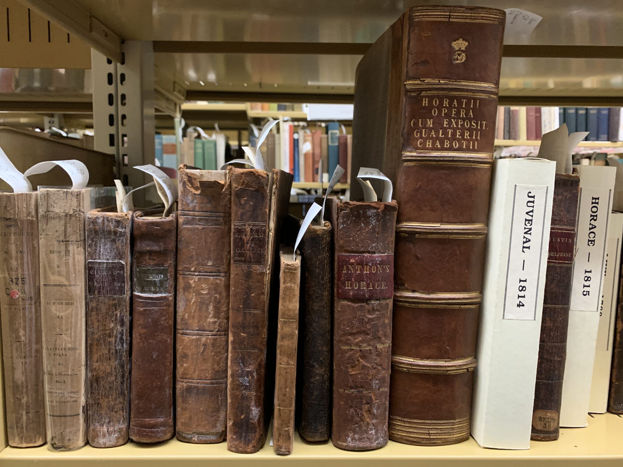 Tracing Ownership & Usage in the Classics Rare Book Collection – OHIO ...
