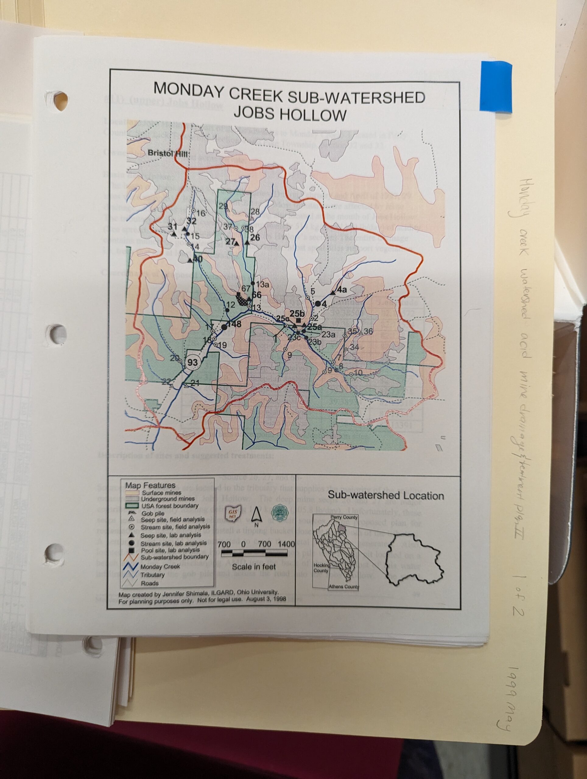 Beginning to process the Rural Action Archives – OHIO Archives